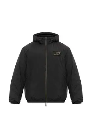 EA7 Logo Nylon Blouson Jacket