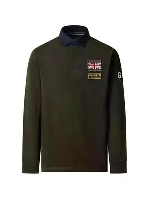 HACKETT  Heritage Rally Badge-patch Polo Shirt
