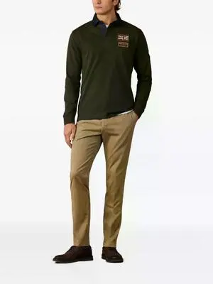HACKETT  Heritage Rally Badge-patch Polo Shirt