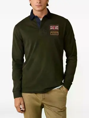 HACKETT  Heritage Rally Badge-patch Polo Shirt