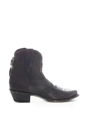 MEXICANA Embroidered Leather Boots