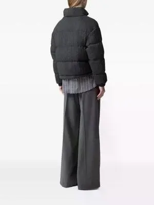 GAELLE PARIS Cable-knit Padded Jacket