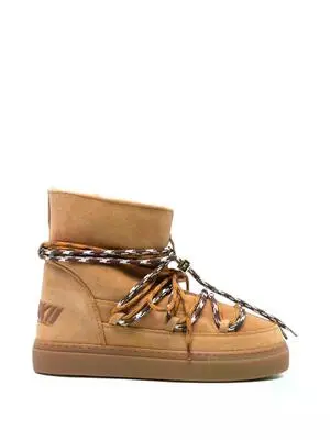 Inuikii Suede Ankle Boots - Neutrals