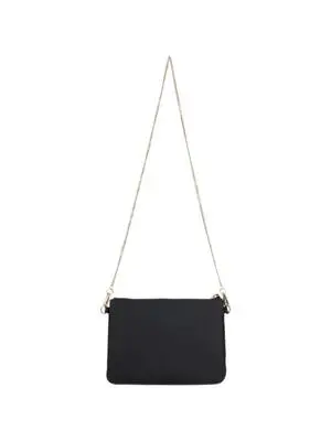 Moschino Logo-embossed Chain-link Shoulder Bag