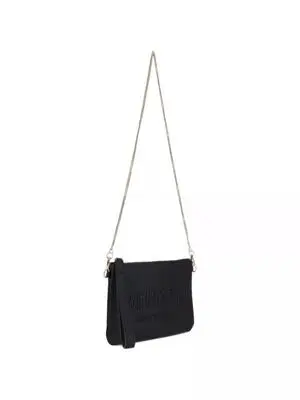 Moschino Logo-embossed Chain-link Shoulder Bag
