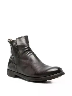 Officine Creative Hive 036 Leather Chelsea Boots - Brown