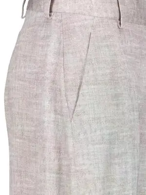 Ermanno Scervino Wide-leg Pressed-crease Tailored Trousers
