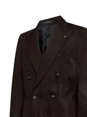 Tagliatore Double-breasted Peak-lapel Jacket