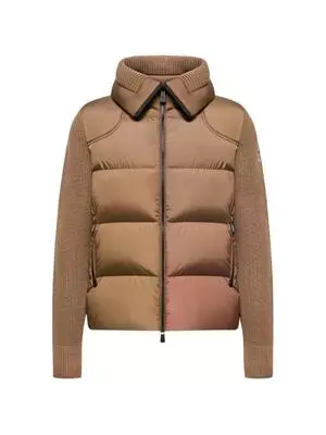 Moncler Padded Knit-sleeve Jacket