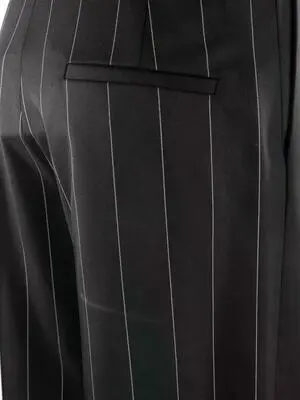 FEDERICA BONIFACI Pinstripe-pattern Cashmere Trousers