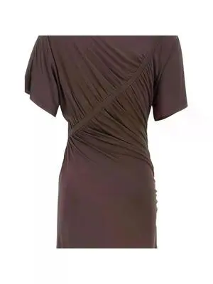 BOSS Ruched Draped Dress