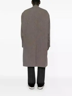 Mihara Yasuhiro Shifted-shoulder Overcoat