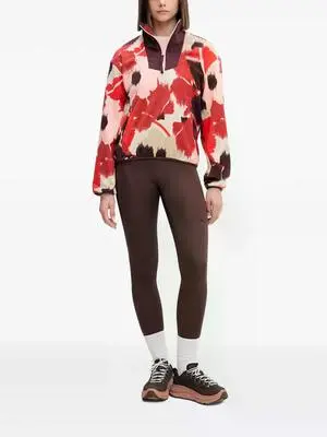 Columbia Floral Zip-up Sweatshirt