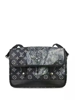 LOUIS VUITTON X Chapman Brothers 2017 Pm Savannah Shoulder Bag - Blue