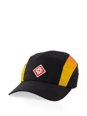 Casablanca Orange Gradient Cap - Black