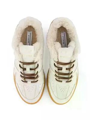 COPENHAGEN  Cph63 Shearling-trim Sneakers