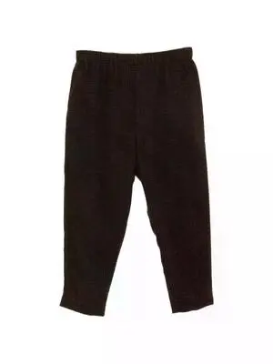 CASEY CASEY Check-pattern Trousers - Brown