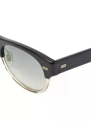 Gucci Round-frame Gradient Sunglasses