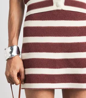ERES Knitted Intervalle Mini Skirt