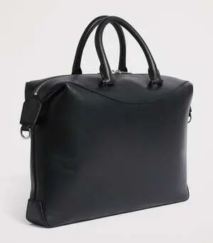 Paul Smith Leather Signature Tab Duffle Folio Bag
