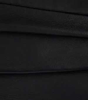 RÓHE Leather Pencil Midi Skirt