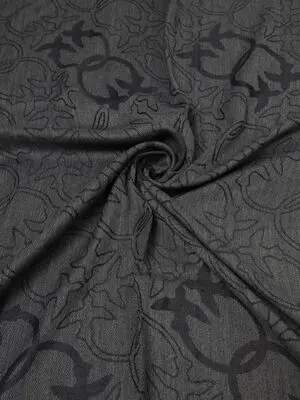 Pinko Love Birds Monogram Viscose-blend Square Scarf