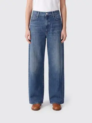 MOTHER The Dodger Mid-rise Baggy Cotton Denim Jeans