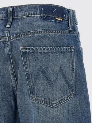 MOTHER The Dodger Mid-rise Baggy Cotton Denim Jeans
