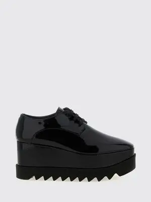 Stella McCartney Elyse Platform Derby Shoes With Squared Toe - Black