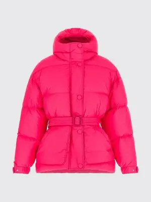 IENKI IENKI Bear Michlin Nylon Puffer Jacket With Ears Hood And Belt