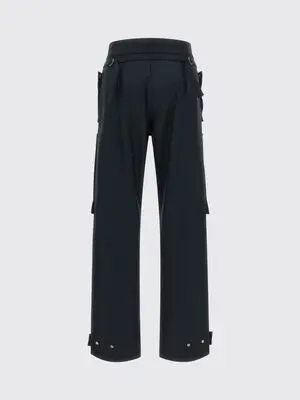 DARKPARK High-waisted Wide-leg Wool Blend Cargo Pants