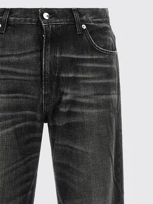 HAIKURE Star High-waisted Wide-leg Cotton Denim Jeans