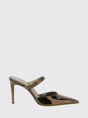 STUART WEITZMAN Power High Heel Stiletto Mules In Patent Leather