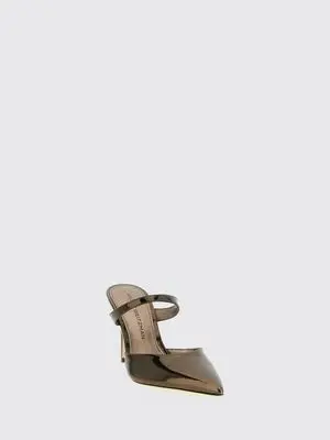 STUART WEITZMAN Power High Heel Stiletto Mules In Patent Leather