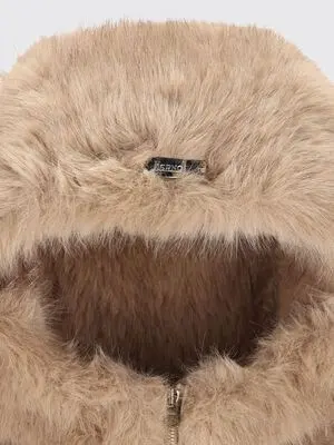 Herno Soft Faux Fur Scarf Collar With Concealed Closure