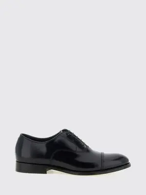 DOUCAL'S Round-toe Oxford Lace-up Shoes In Lamb Leather