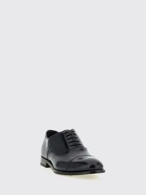 DOUCAL'S Round-toe Oxford Lace-up Shoes In Lamb Leather