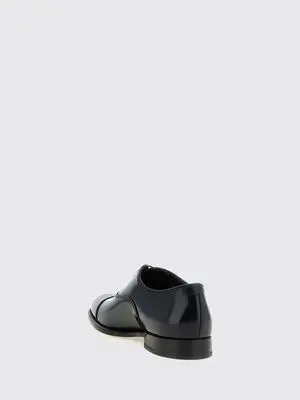 DOUCAL'S Round-toe Oxford Lace-up Shoes In Lamb Leather
