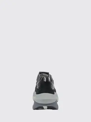 Premiata Hill Nylon And Suede Sneakers With Chunky Sole
