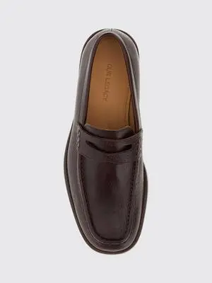 Our Legacy Leather Penny Loafers With Raised Apron Toe