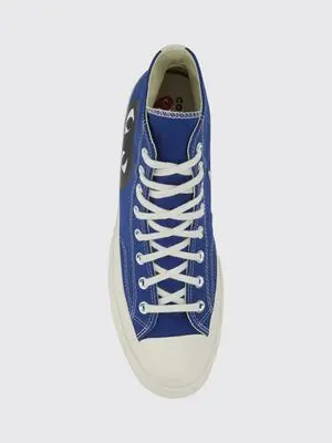 CONVERSE X COMME DES GARONS PLAY Chuck 70 High-top Canvas Sneakers With Logo Print