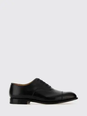 Church's Smooth Calfskin Oxford Shoes With Round Toe And Leather Sole