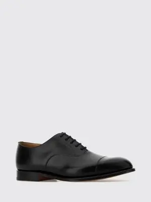 Church's Smooth Calfskin Oxford Shoes With Round Toe And Leather Sole