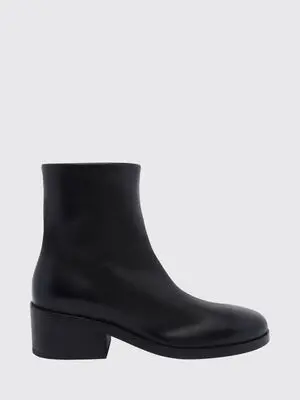 Marsèll Olo Calf Leather Ankle Boots With Side Zip Closure