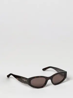 VOGUE Tortoiseshell Acetate Cat Eye Sunglasses With Oval Shape - Multicolor