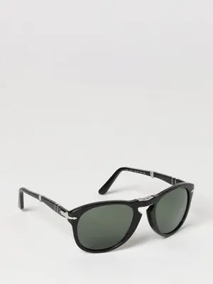 Persol Steve Mcqueen Aviator Sunglasses In Acetate With Dark Lenses - Black