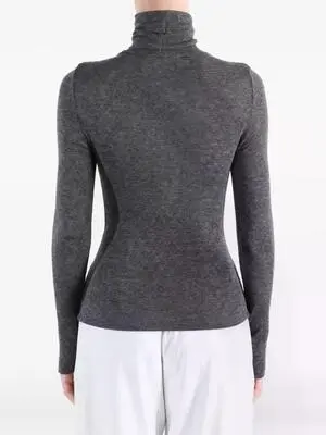AMOMENTO Roll-neck Long-sleeve T-shirt