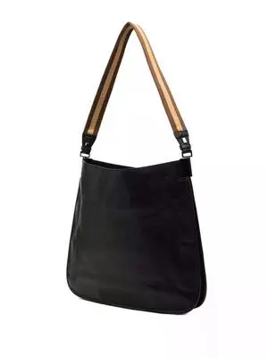 Gucci 20th Century Calfskin Web Shoulder Bag