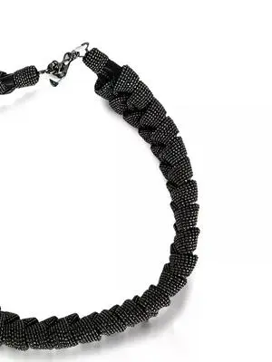 Brunello Cucinelli Monili Twisted Necklace - Silver