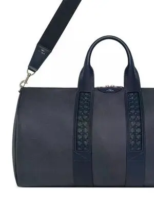 AVITEUR Newport Woven-panel Canvas Duffle Bag